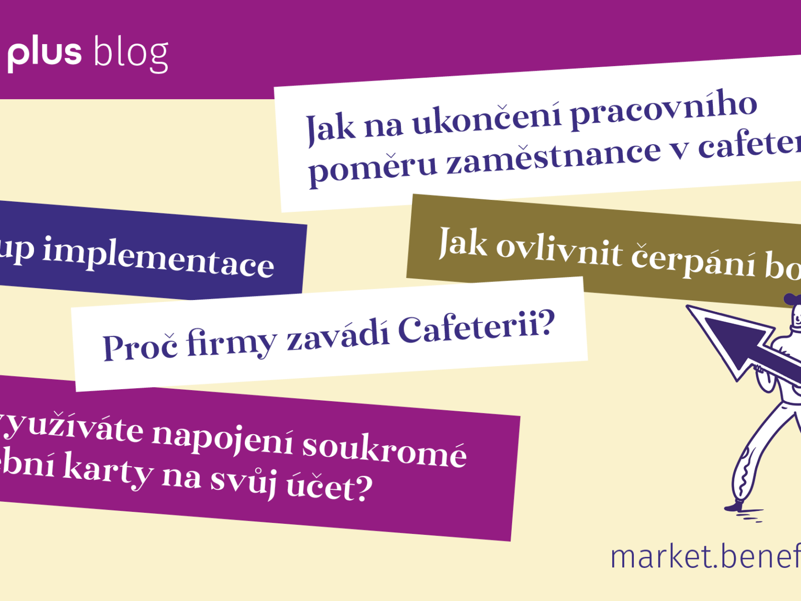 Cafeterie a e-stravenky – Benefit Plus